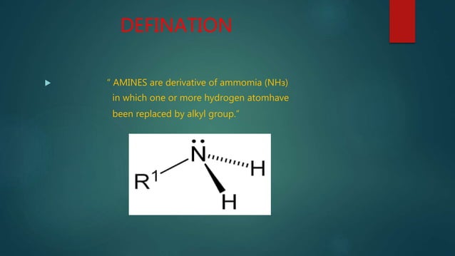 Amides and amines presentation. | PPTX | Chemistry | Science