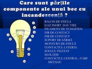 Circuitulelectric la plan de lectie | PPT