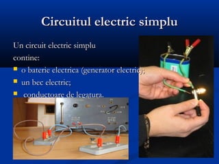 Circuitulelectric la plan de lectie | PPT