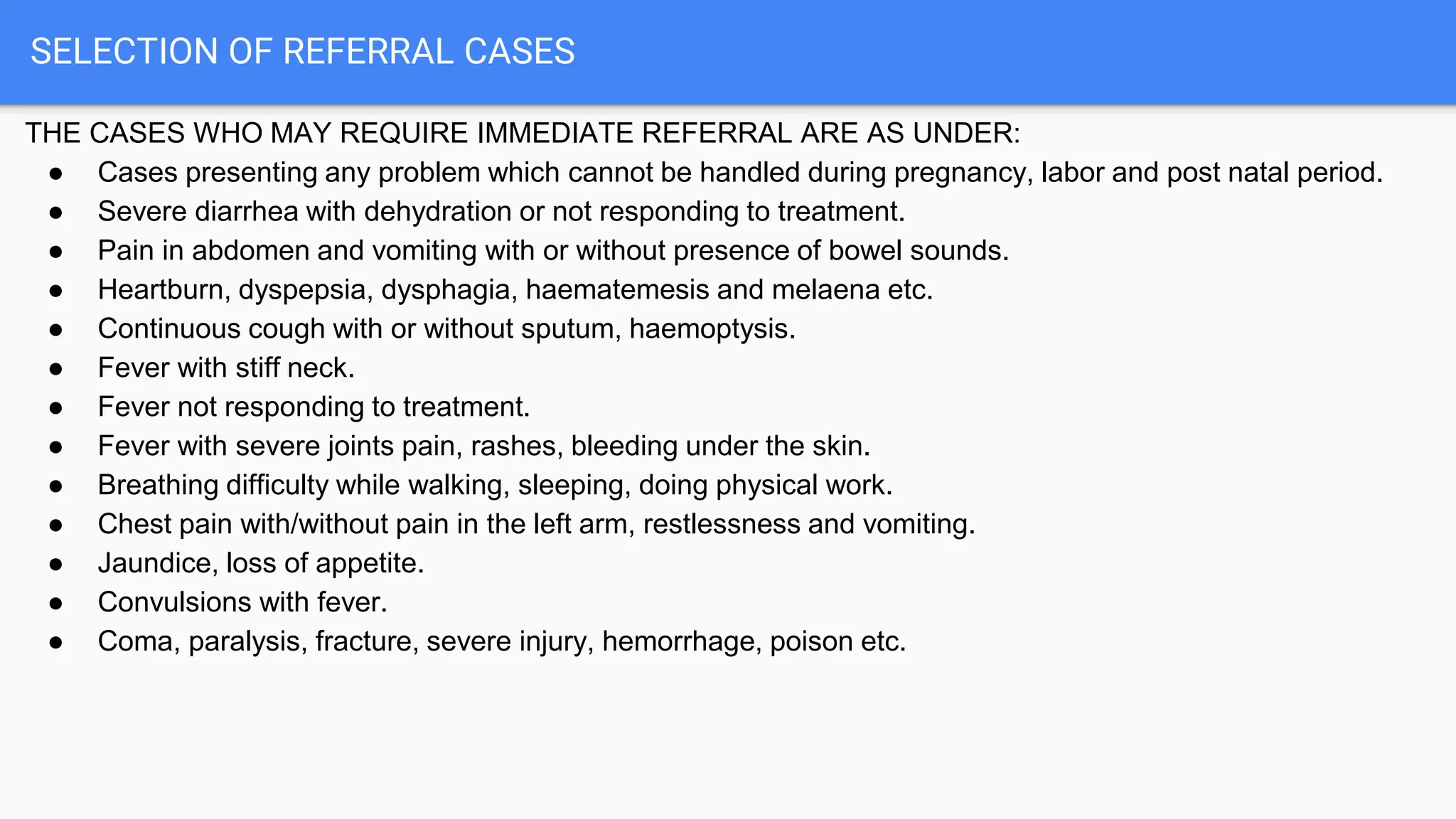 Community Health Nursing- referral-system | PPTX