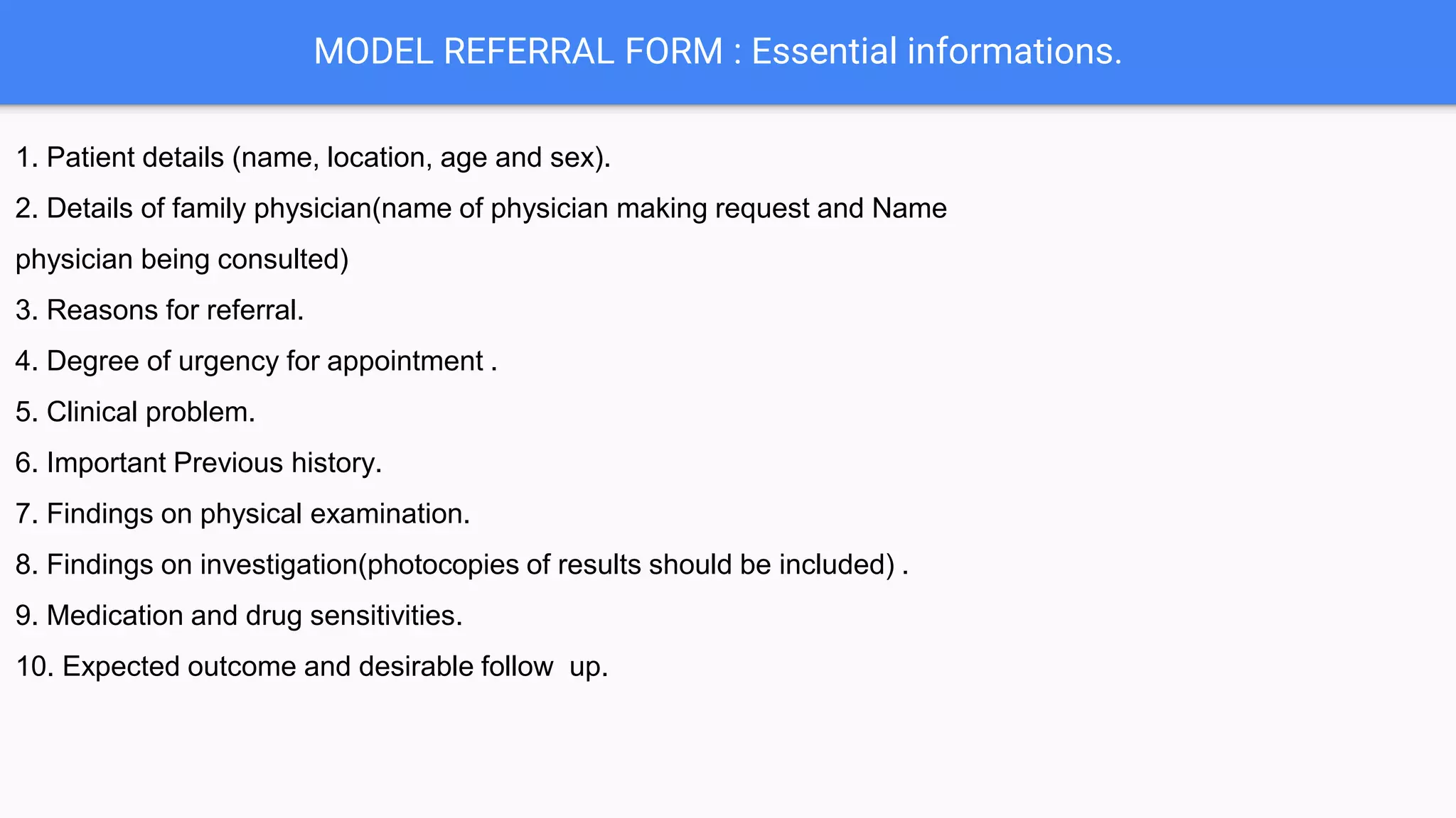 Community Health Nursing- referral-system | PPTX