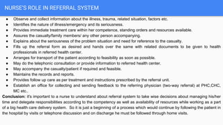 Community Health Nursing- referral-system | PPTX