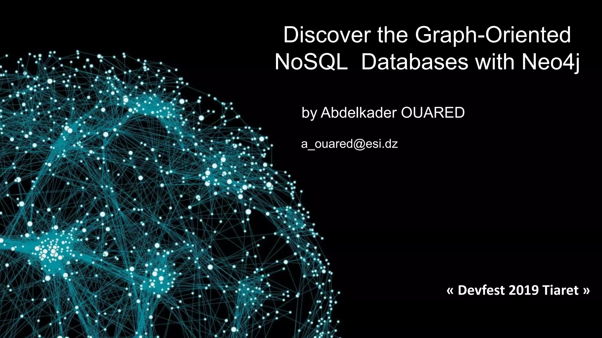 Graph Oriented Nosql Databases Ppt