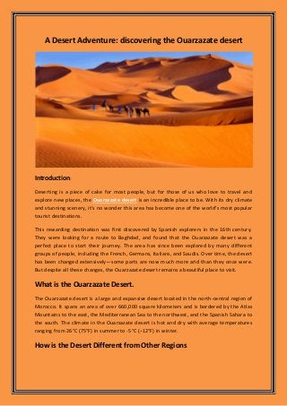 Ouarzazate desert.pdf