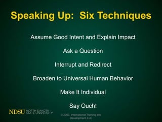 Ouch! That Stereotype Hurts | PPT