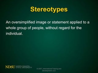 Ouch! That Stereotype Hurts | PPT