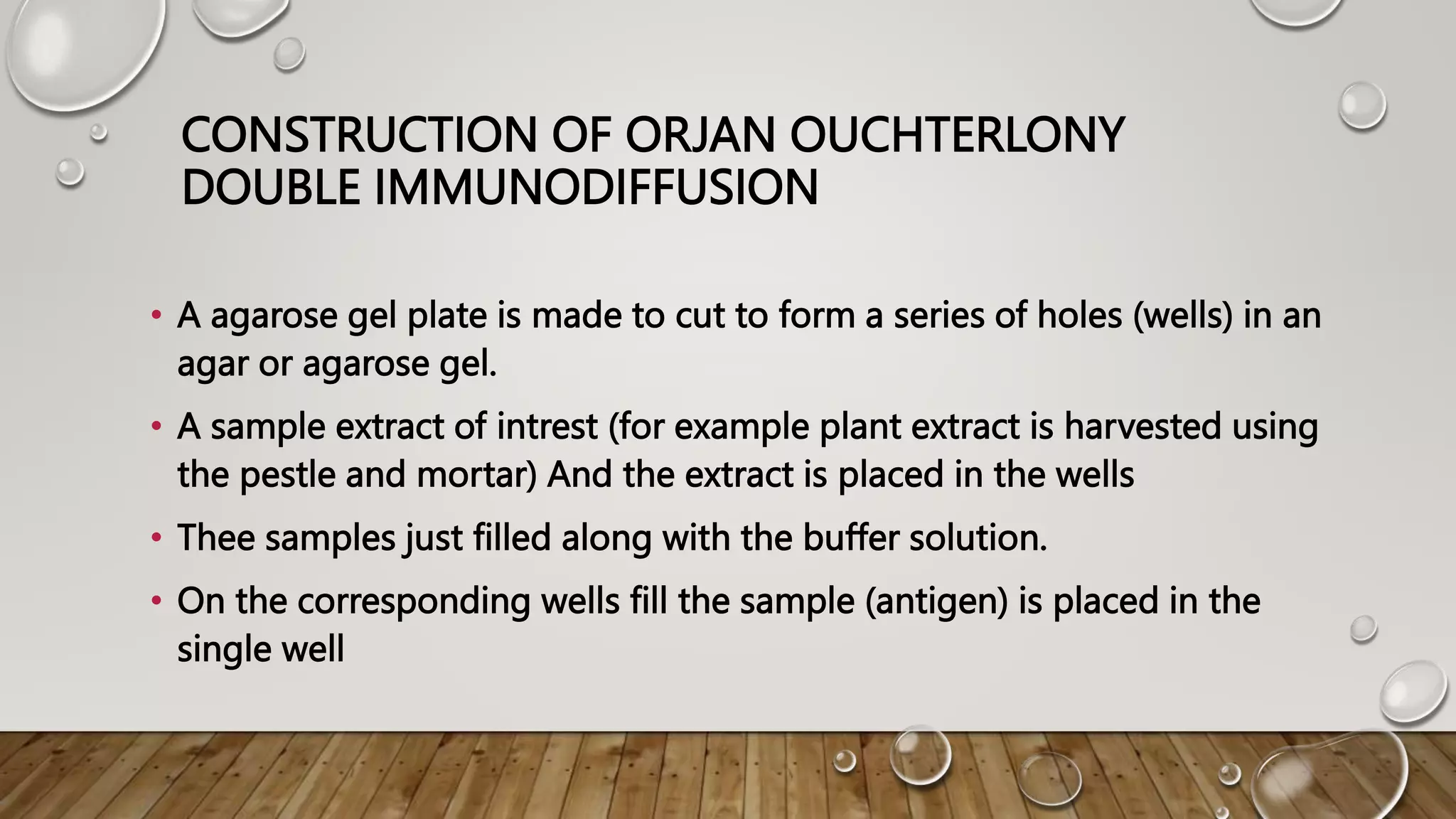 Ouchterlony Double Immunodiffusion | PPTX