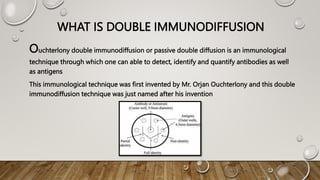 Ouchterlony Double Immunodiffusion | PPTX