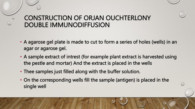 Ouchterlony Double Immunodiffusion | PPT