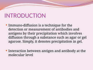 OUCHTERLONY DOUBLE IMMUNODIFFUSION TECHNIQUE.pptx