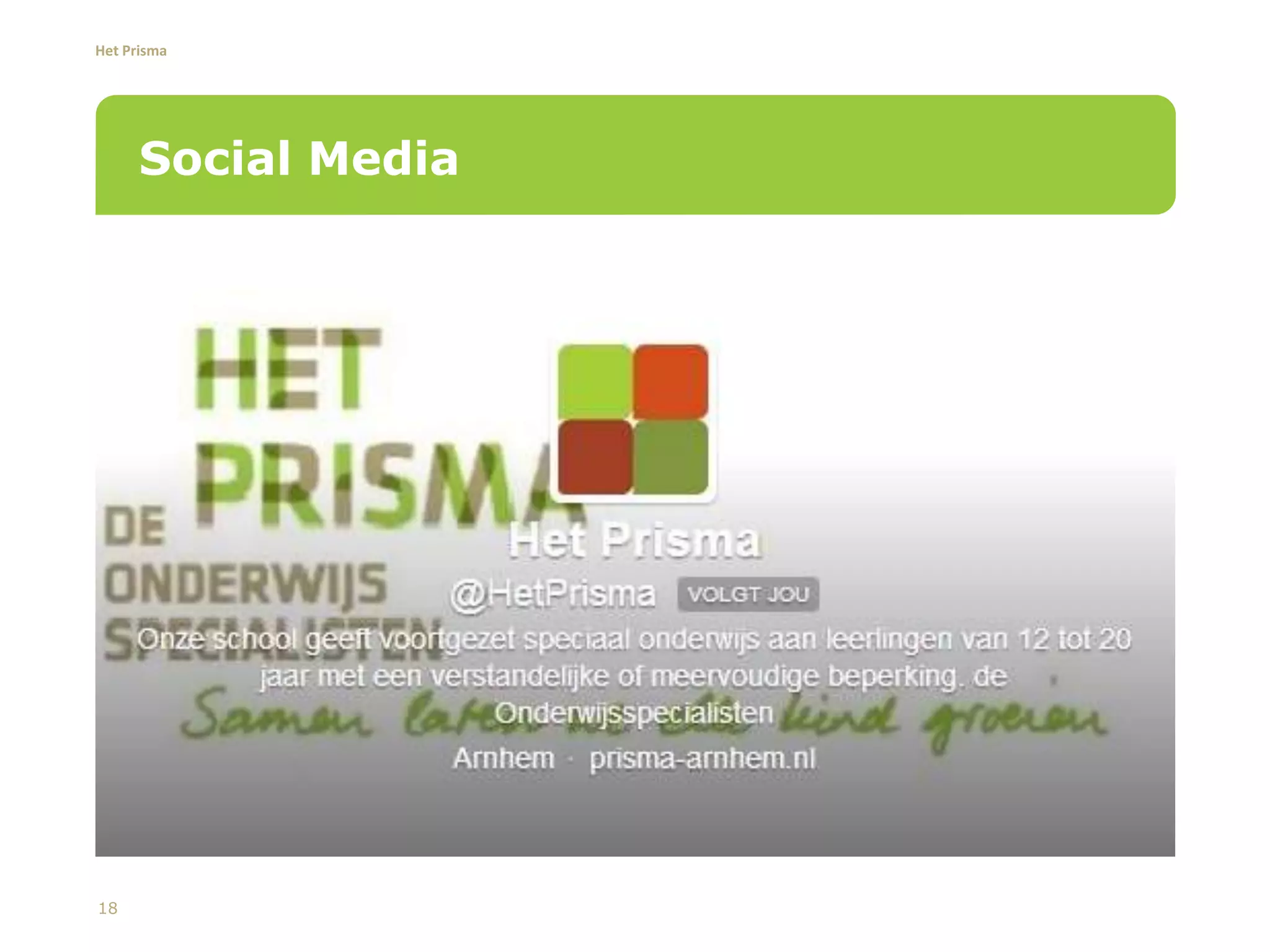 Ouderavond het Prisma | PPTX