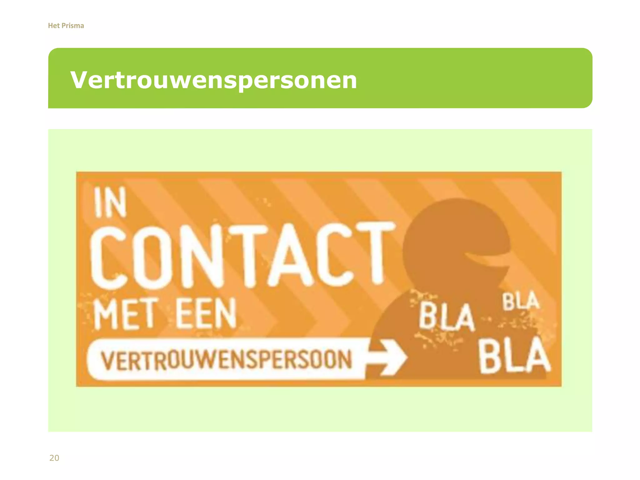 Ouderavond het Prisma | PPTX
