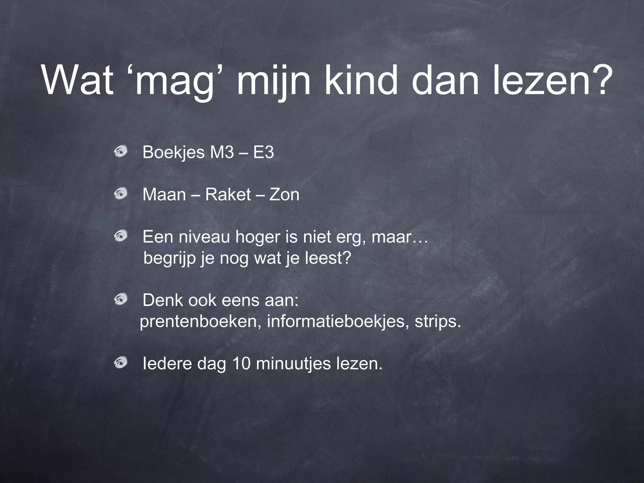 Ouderinformatieavond groep 3 - januari | PPT