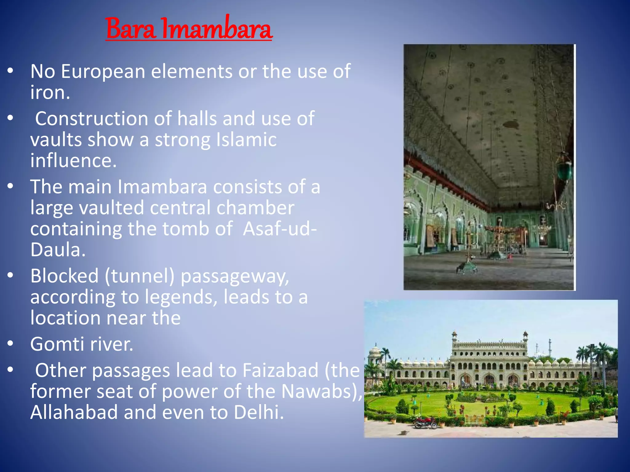 Awadh Architecture (The Later Mughals) | PPTX