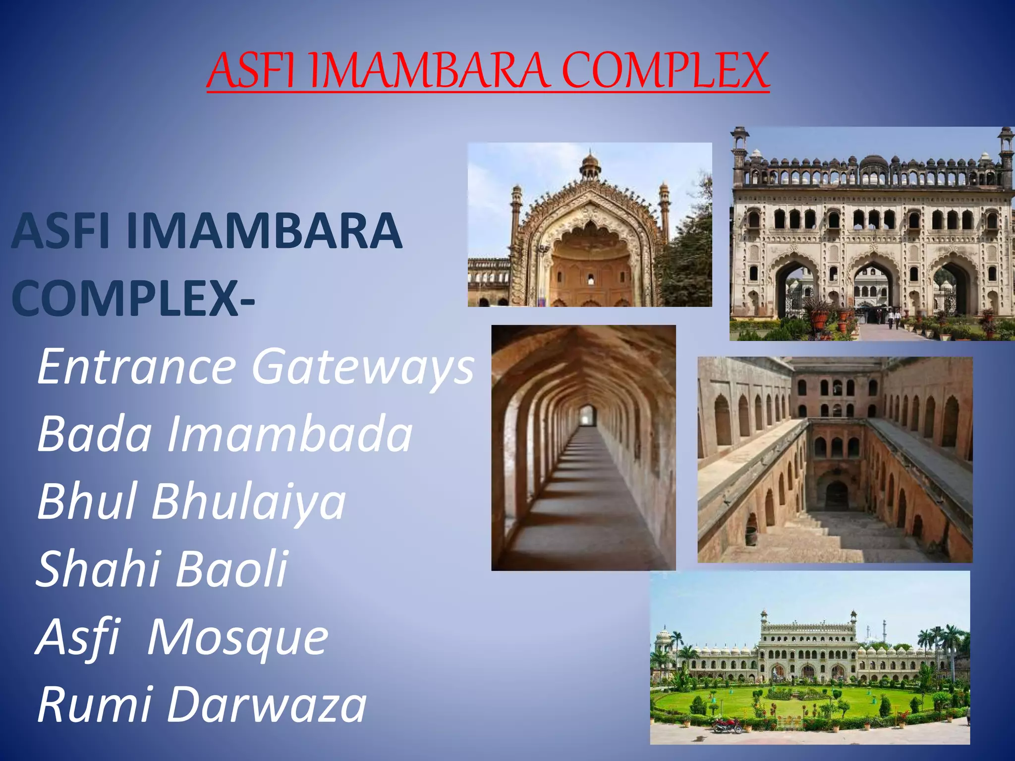 Awadh Architecture (The Later Mughals) | PPTX