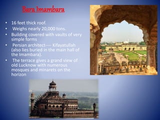 Awadh Architecture (The Later Mughals) | PPTX