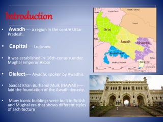 Awadh Architecture (The Later Mughals) | PPTX