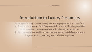 Luxury Fragrances that Last: Building Quality and Emotional Connections ...
