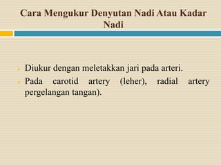 Sistem Kardiovaskular Jantung - 5.1 Keluaran Jantung | PPTX