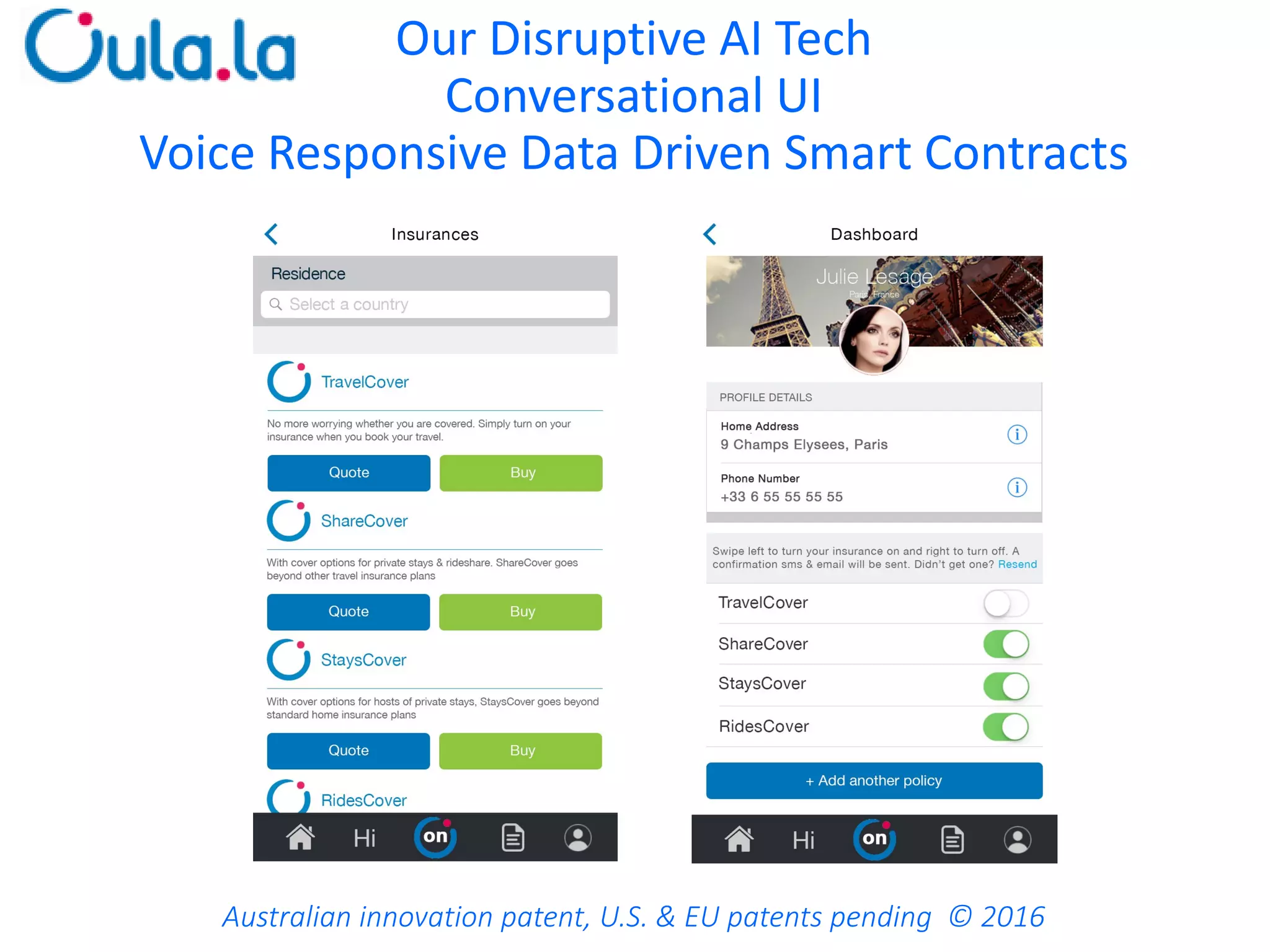 Oula.la InsurTech Award Presentation | PDF | Insurance | Personal Finance