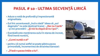 ”Oul dogmatic” de Ion Barbu | PPTX