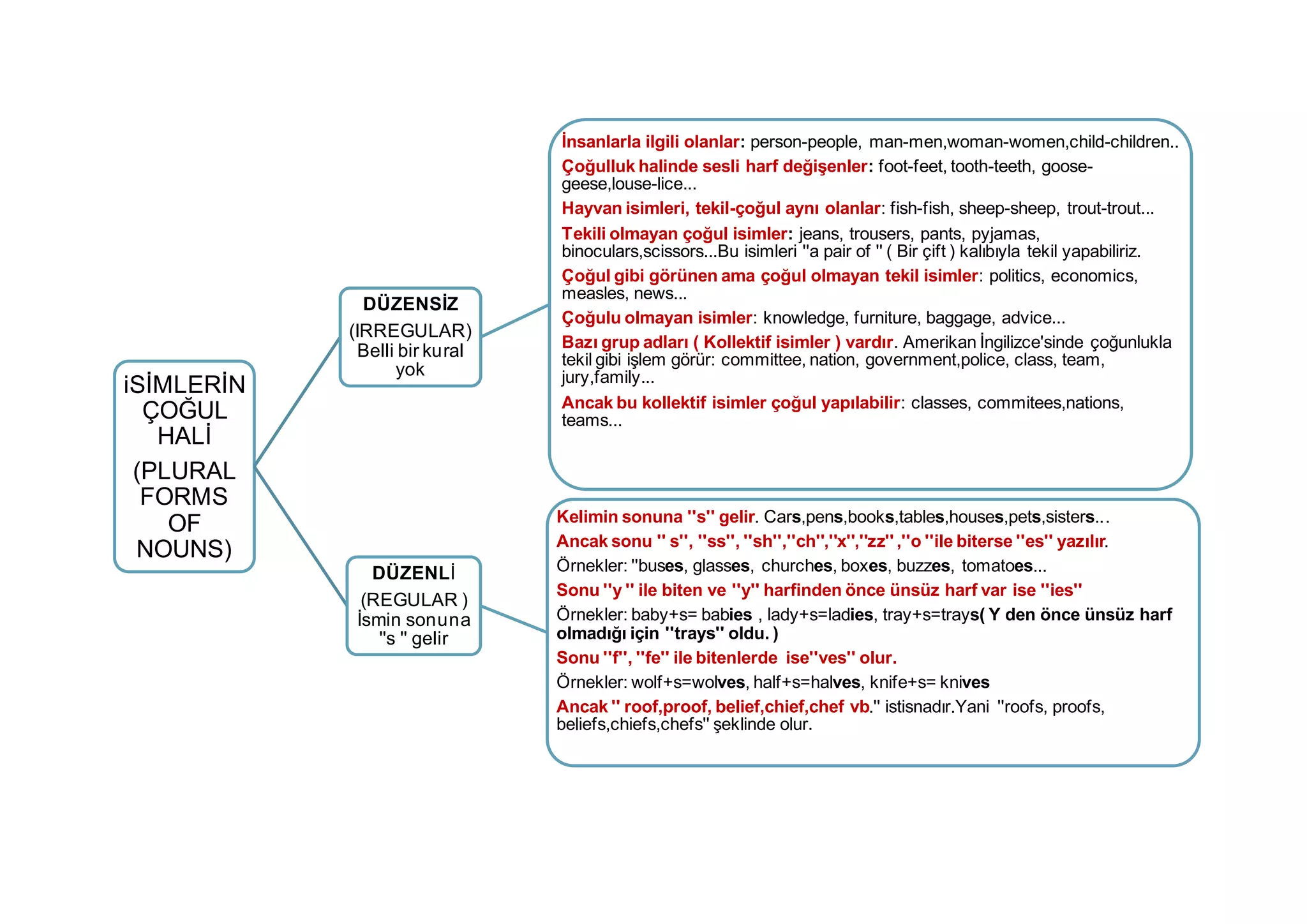 Coğullar ( plurals ) | PDF