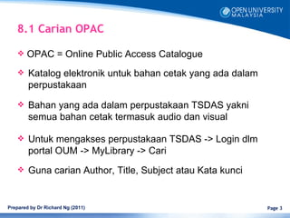 OUMH1103 - BM - Topik 8 | PPT