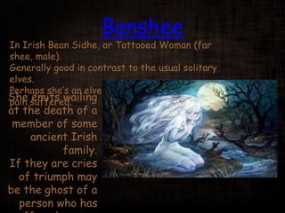 Irish mythology | PPTX