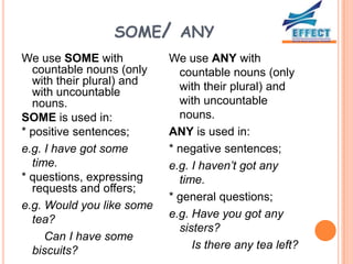 сOuntable and uncountable nouns | PPTX