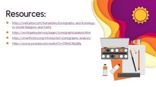 Iconographic Analysis | PPTX