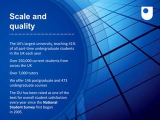 Open University Presentation GYBB 12.11
