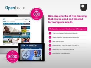 Open University Presentation GYBB 12.11