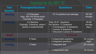 TOEFL Lecture. | PPTX