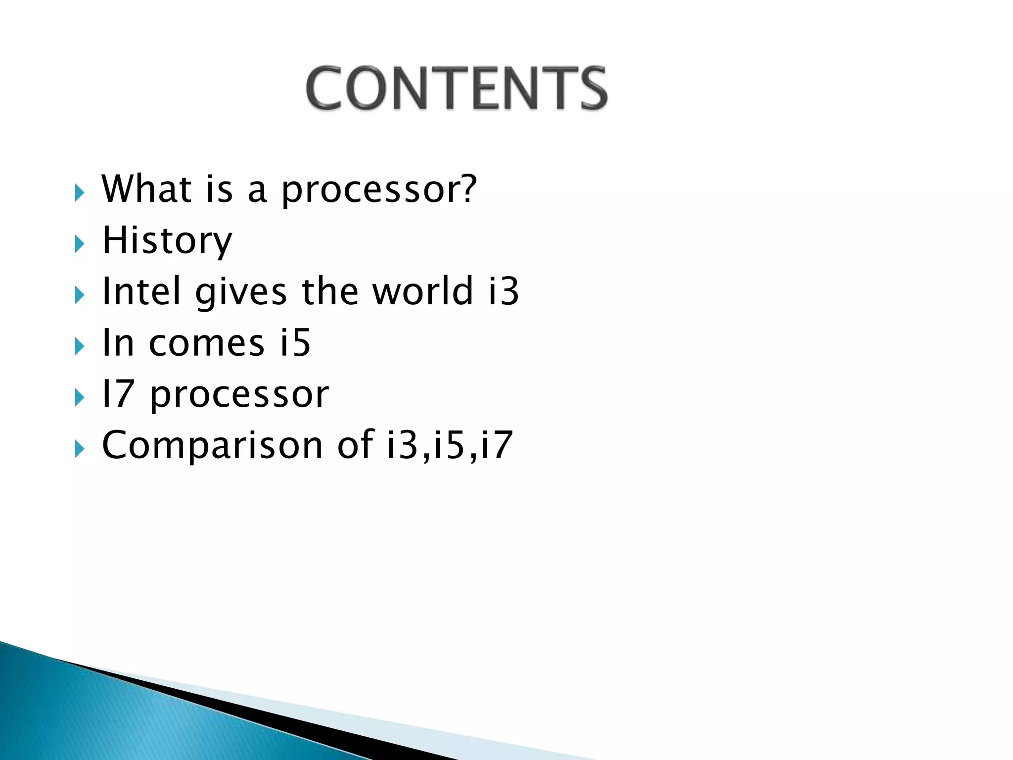 Introduction and Comparison of Microprocessor Chip families | PPTX