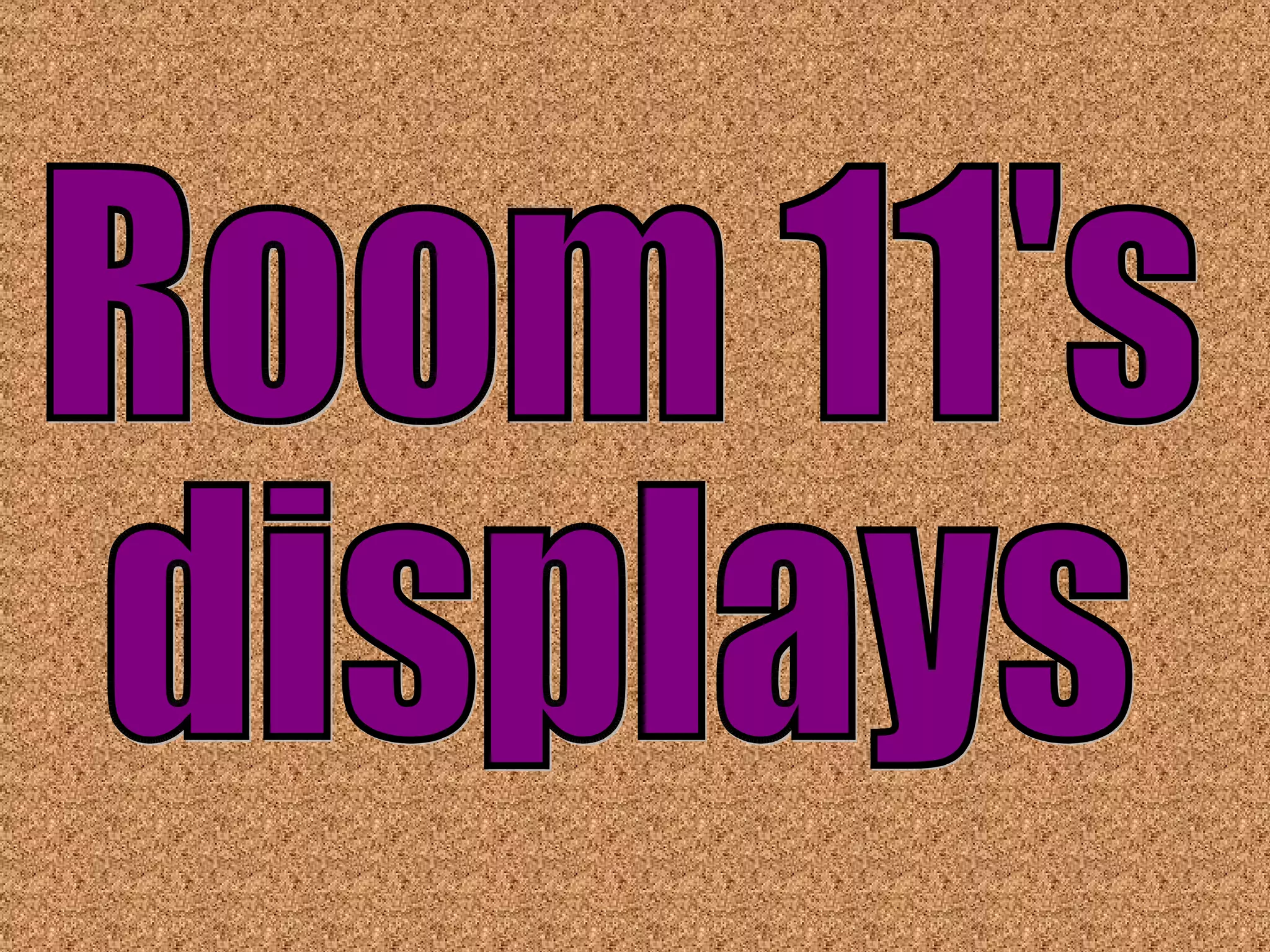 Our Displays | PPT