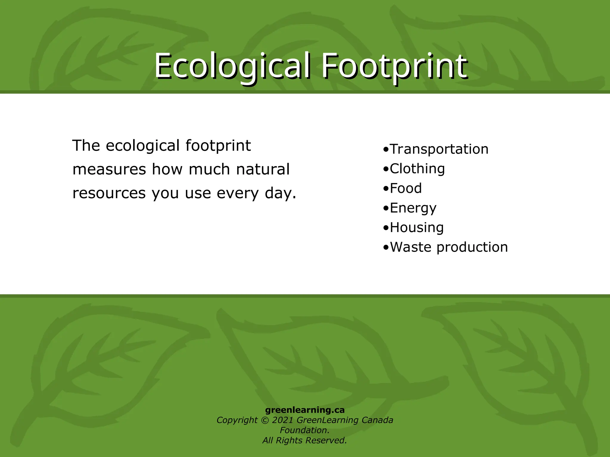 Our-Ecological-Footprint-is the best PowerPoint.ppt