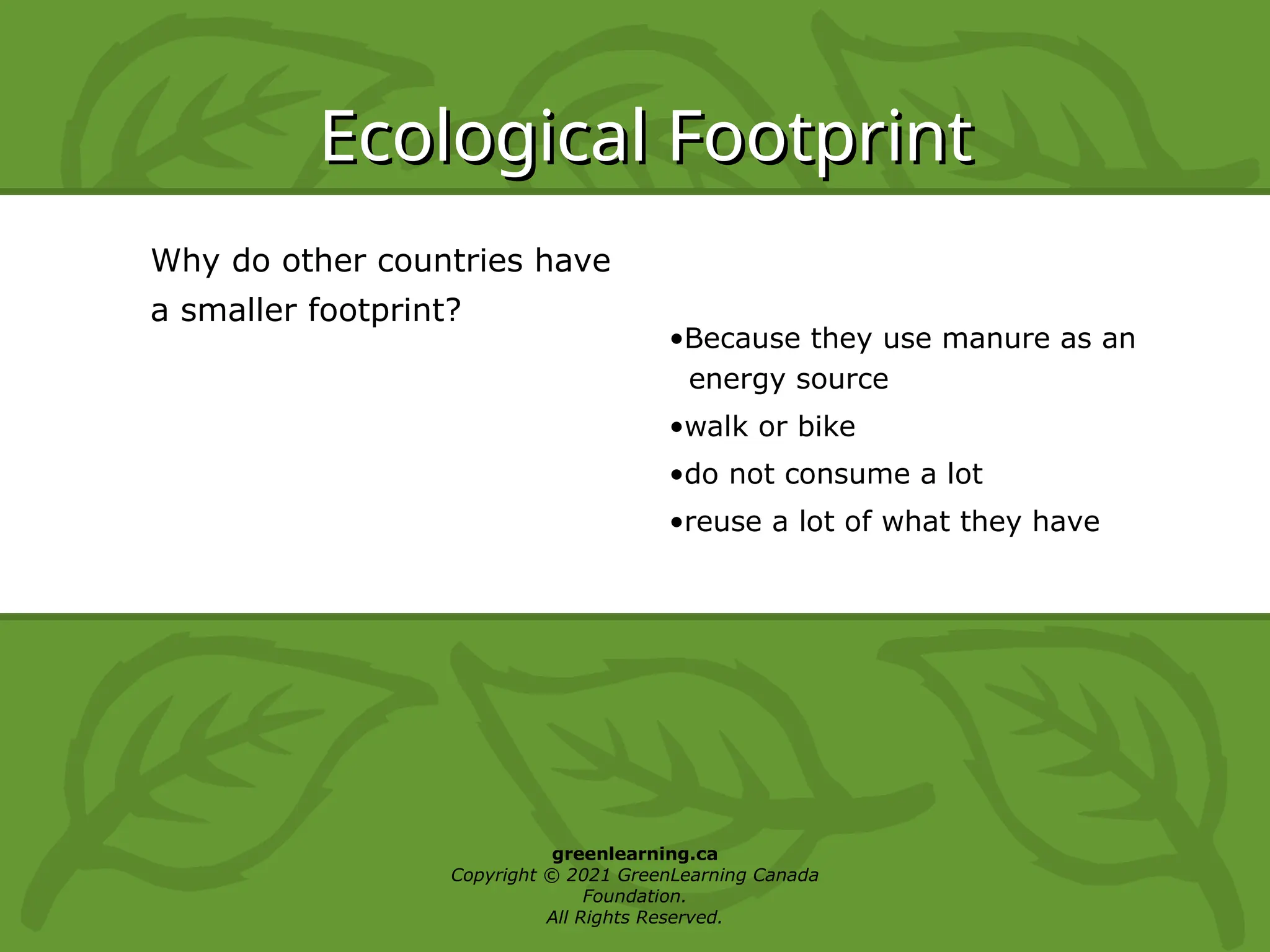Our-Ecological-Footprint-is the best PowerPoint.ppt