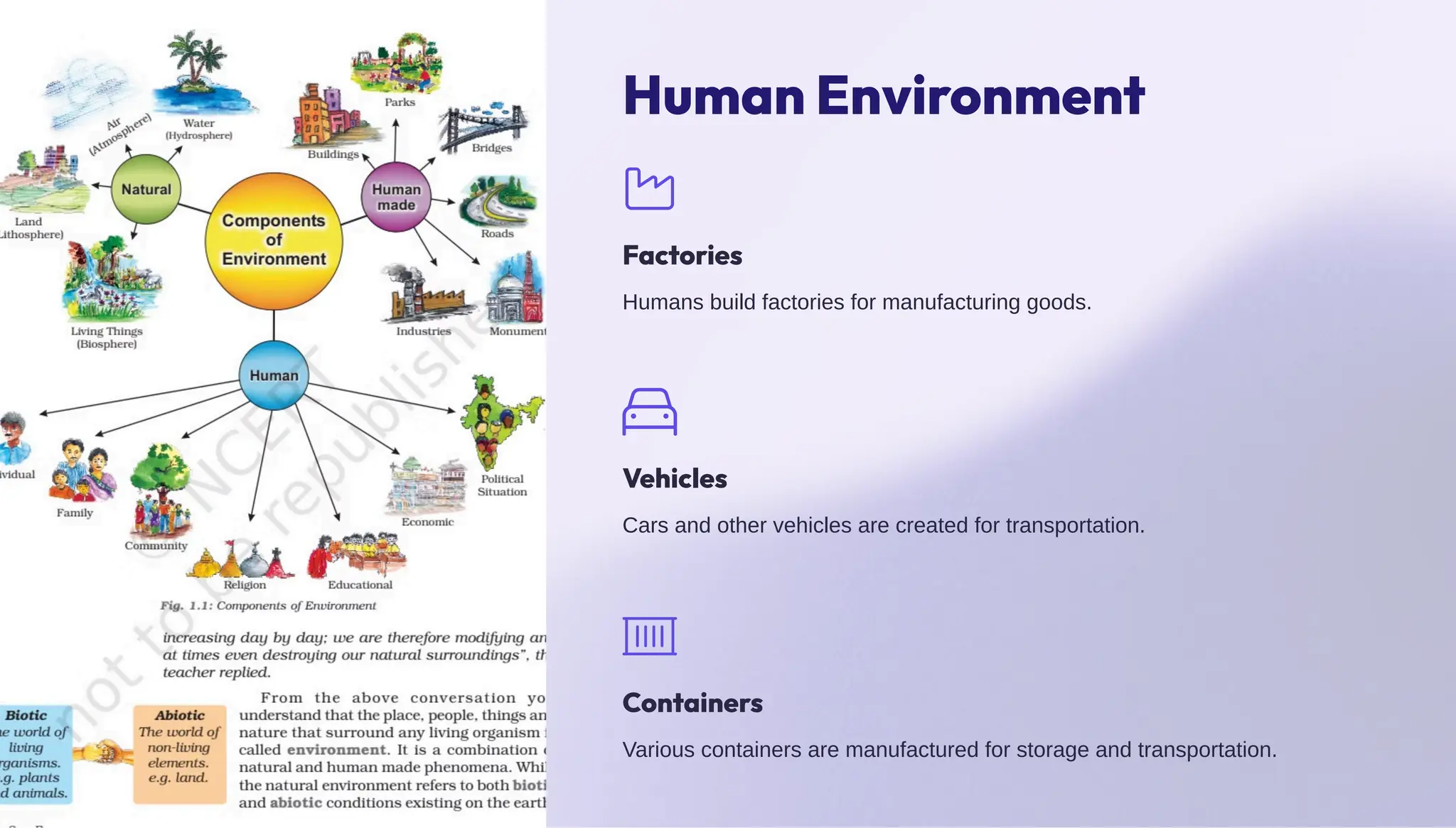 Our-Environment-Natural-and-Human.pdf 7th class geography | PDF