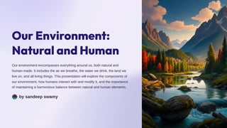 Our-Environment-Natural-and-Human.pdf 7th class geography | PDF ...