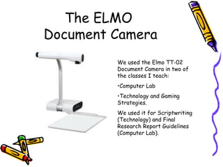 Our Experiences Using the Document Camera | PPT