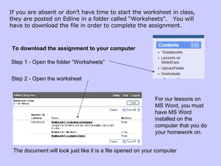 Our Paperless Class | PPT | Homework and Study | Education