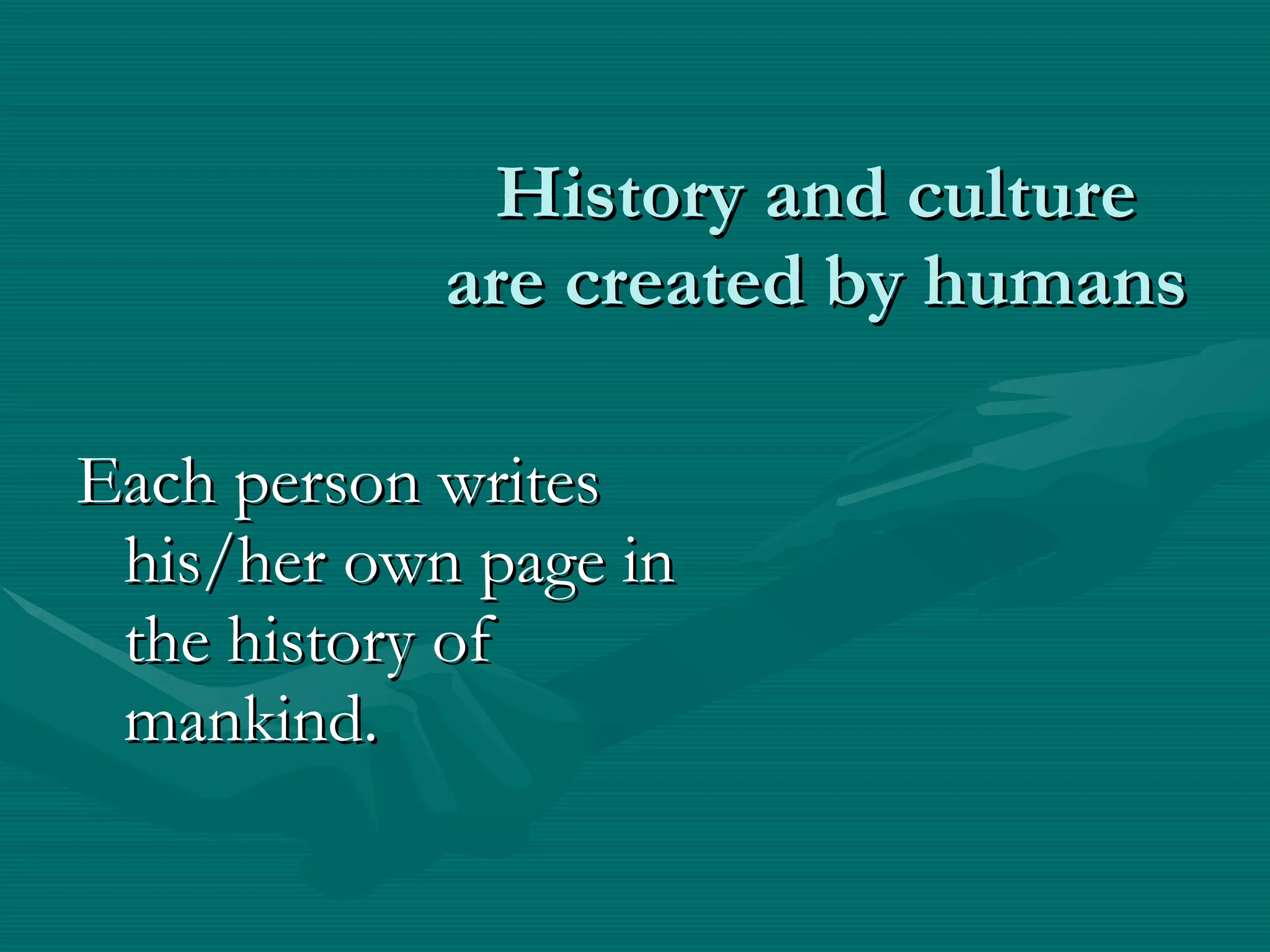 My Personal Heritage | PPT