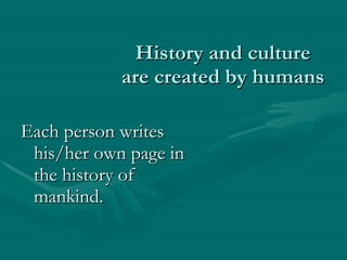 My Personal Heritage | PPT