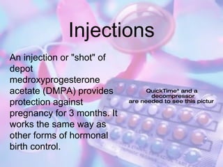 Our Presentation contraception | PPT