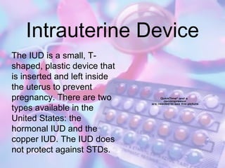 Our Presentation contraception | PPT