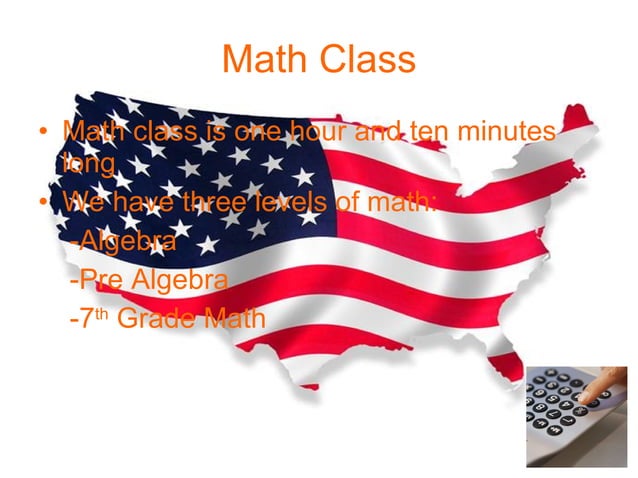 Our 7th grade math class | PPT