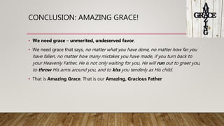 Our Amazing, Gracious Father | Parable of the Lost Son Bible Study [Updated] | PPTX