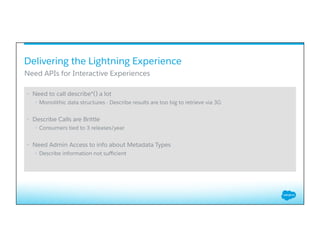 Our API Evolution: From Metadata to Tooling API for Building Incredible Apps | PDF