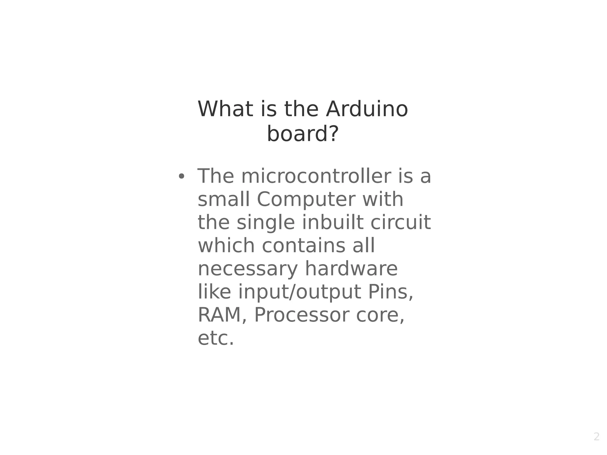 Our Arduino Project Ppt