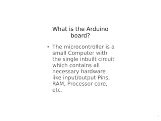 Our arduino project | PPT